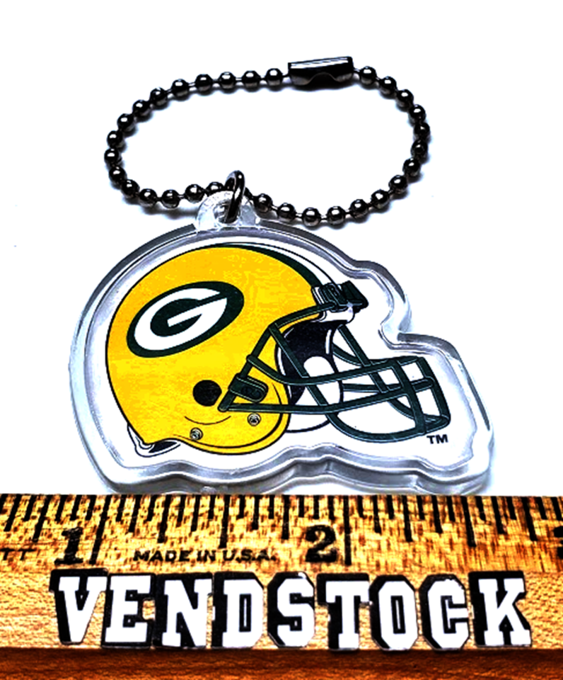 GREEN BAY PACKERS TRAVEL TAG NFL FOOTBALL HELMET DIECUT TWO SIDED NEW ...