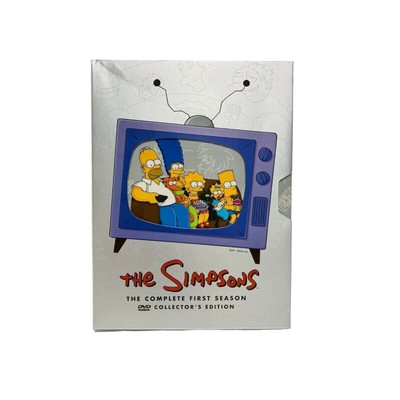 The SIMPSONS Season 1 DVD Collectors Edition 2001 w Cardboard Sleeve ...