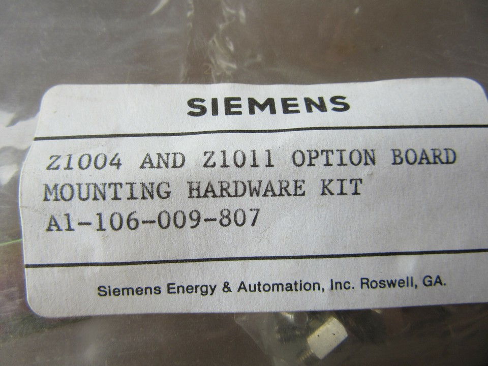 ITE Siemens A1-106-009-807 Circuit Board Mounting Kit Z1004 & Z1011 NEW ...