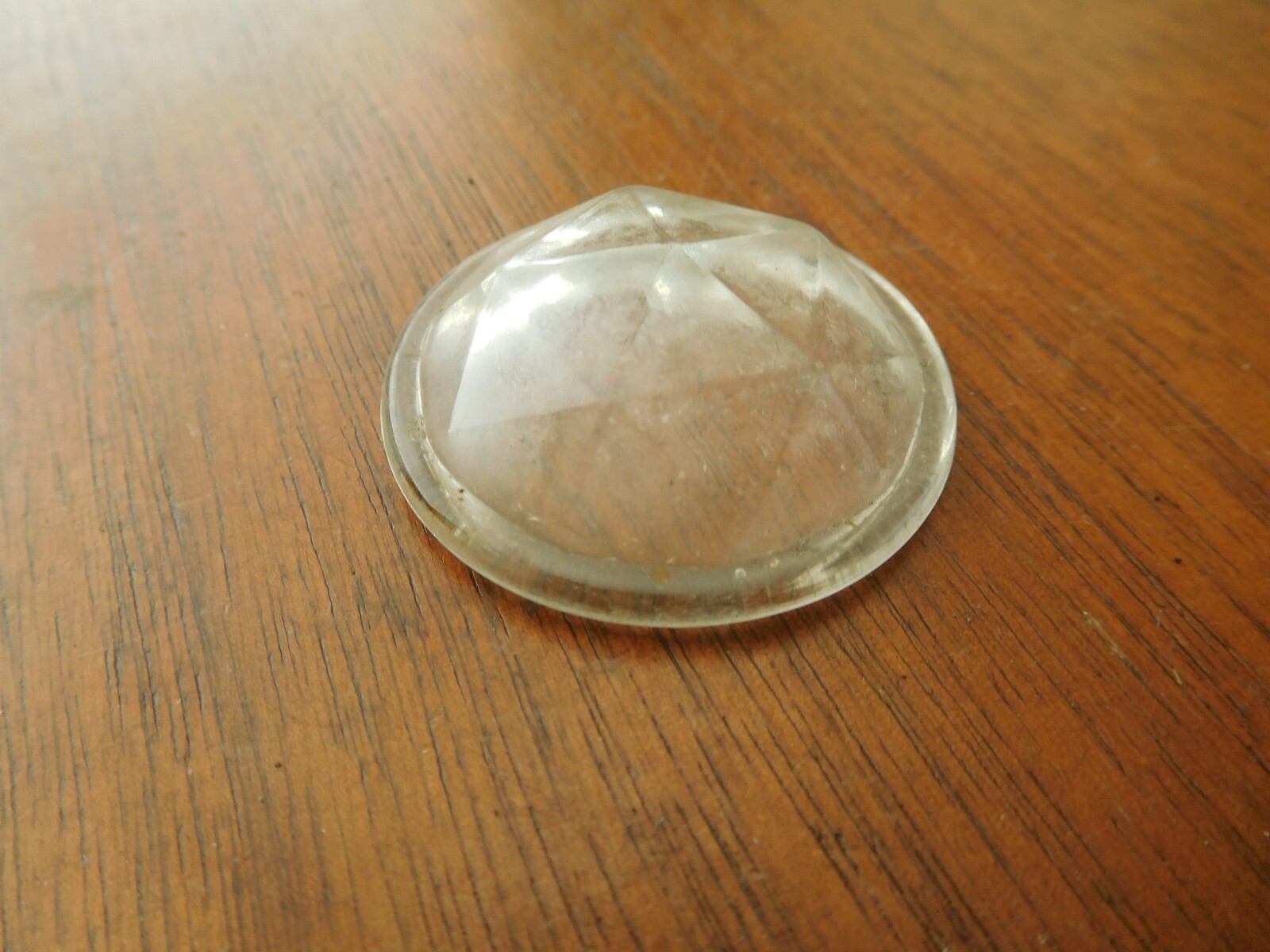 1910s 1920s Faceted Clear Glass Marker Lens Lense Vintage | eBay