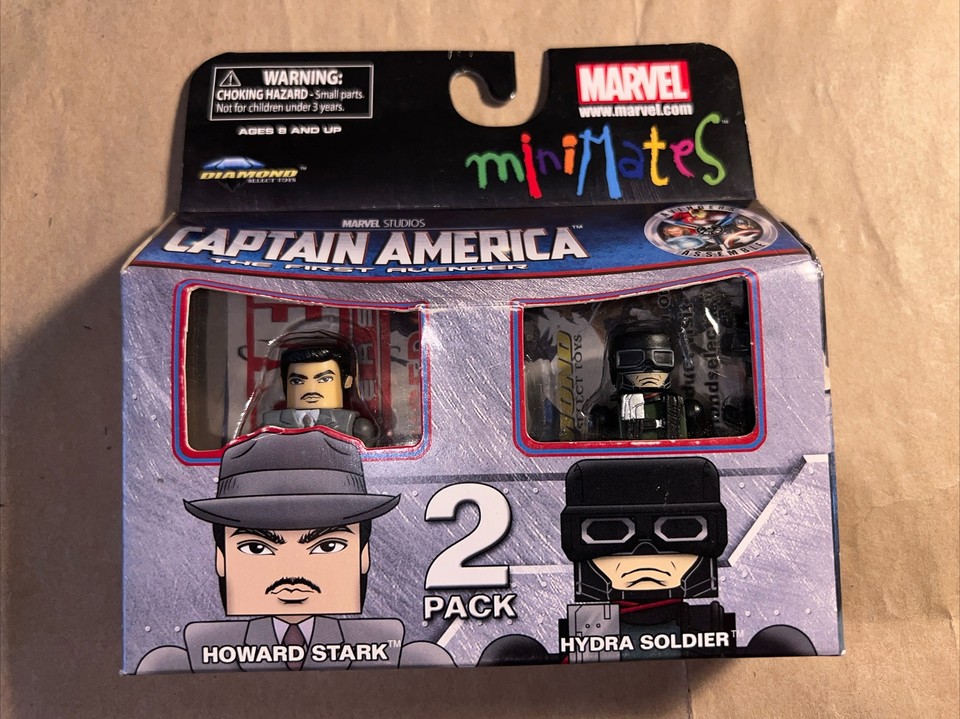 Marvel Minimates Series 40 Howard Stark & Hydra Soldier | eBay