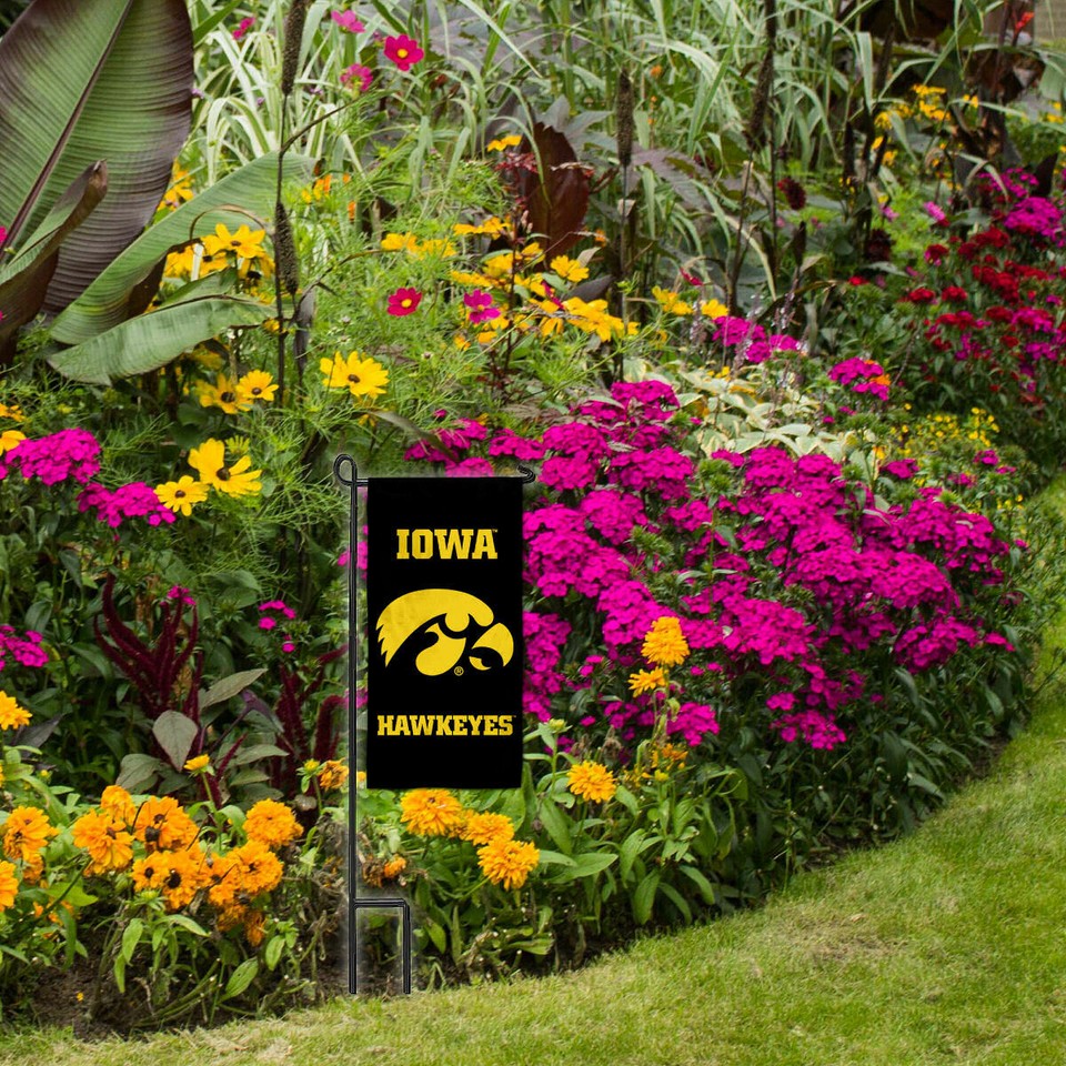 Iowa Hawkeyes Table Centerpiece and Mini Garden Flag Topper Marker | eBay