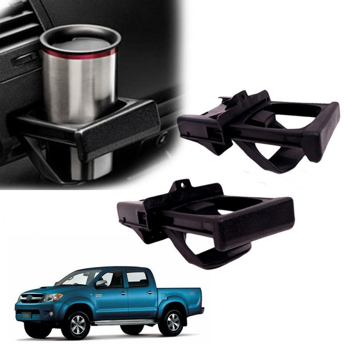 Black Dash Cup Holder Fit For Toyota Hilux VIGO KUN26 2005-2014 ...