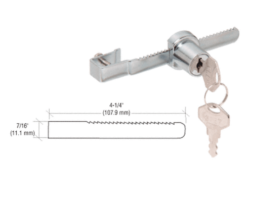 CRL Chrome Randomly Keyed Sliding Glass Door Lock - 2040 New C.R ...