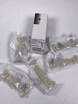 Toggle Switch Blank Inserts (IVORY) SET OF 5 w/screws Leviton 80700-I ...