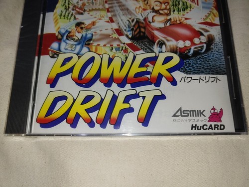 Unopened PC Engine HU Card Software Model No. Power Drift ASMIK from ...