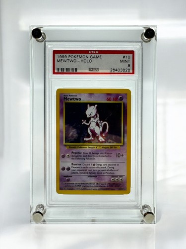 TCG One Card Display Frame Desktop For PSA/CGC Graded Pokemon/NBA ...