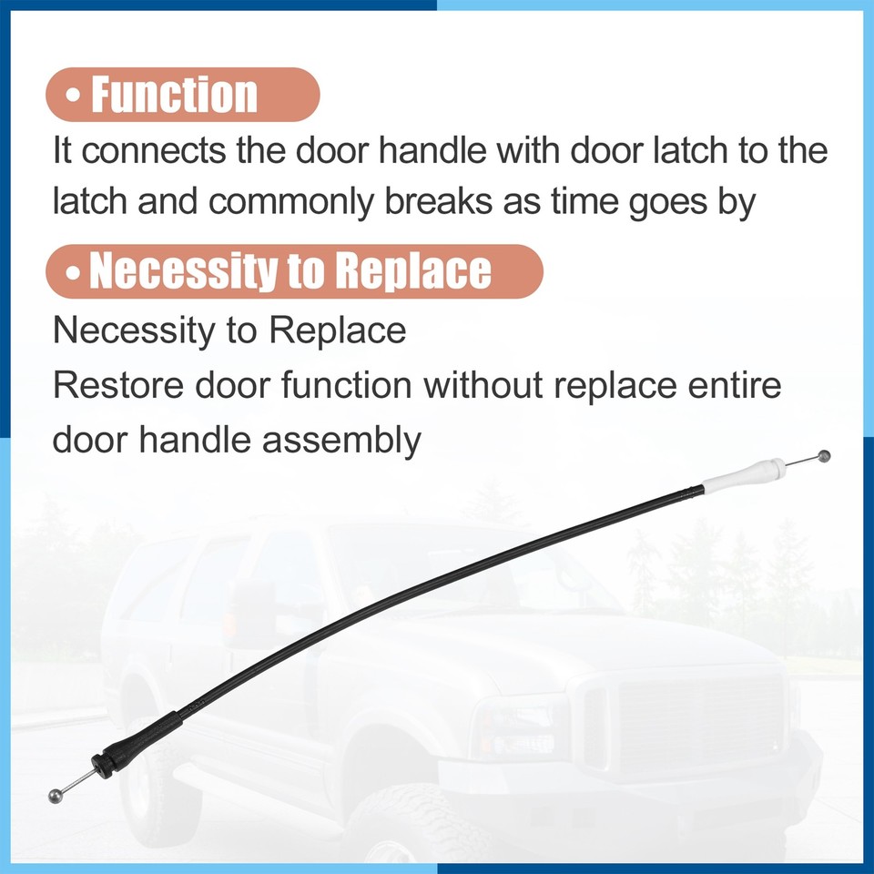 auto Rear Left Barn Door autogo Release Cable fit for ford Excursion 01 ...