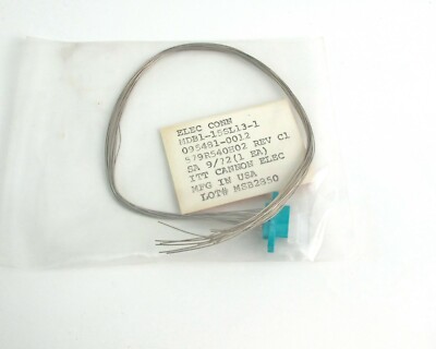 ITT/Cannon MDB1-15SL13-1 Electrical Connector Cable Assembly Mini Dsub ...