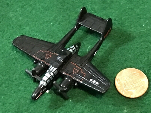 VTG Micro Machines Military P-61 Black Widow Fighter Aircraft 1998 GTI ...