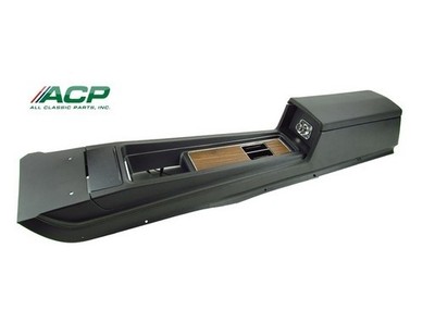 1969 Ford Mustang Complete Manual Console Assembly Deluxe Interior With ...