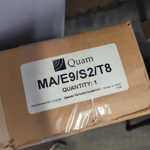 Quam MA/E9/S2/T8 8"" Ceiling Grid Sound Masking Speaker for sale online ...