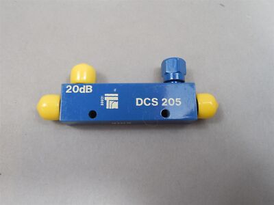 TRM DCS 205 RF Directional Coupler 20dB DCS205 SMA-F - NOS | eBay Australia