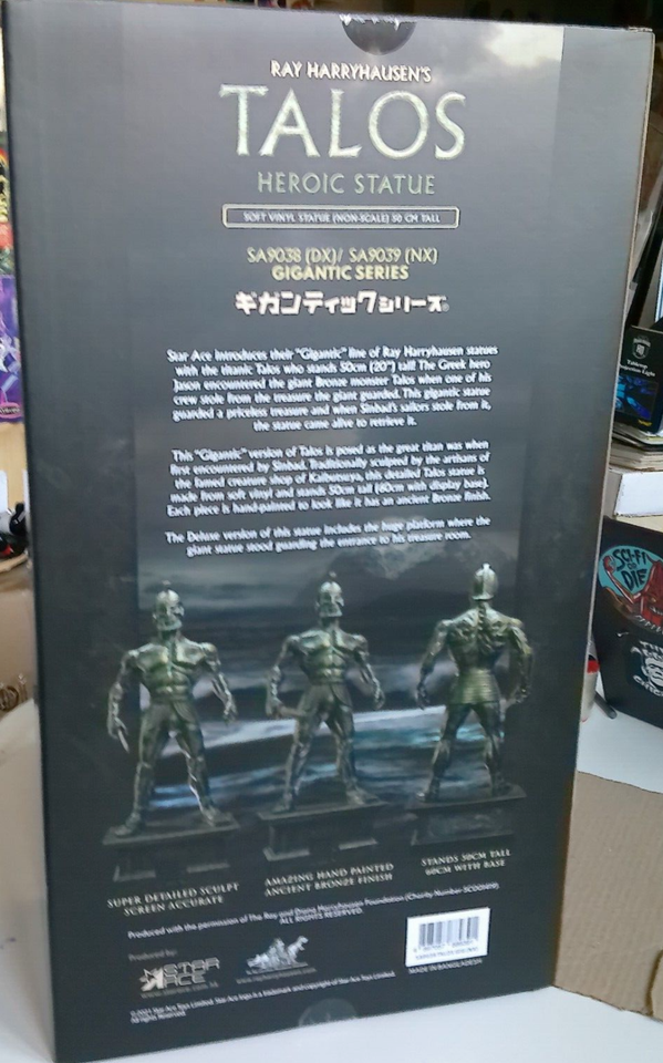Star Ace Gigantic Deluxe Talos Ray Harryhausen Jason and the Argonauts ...