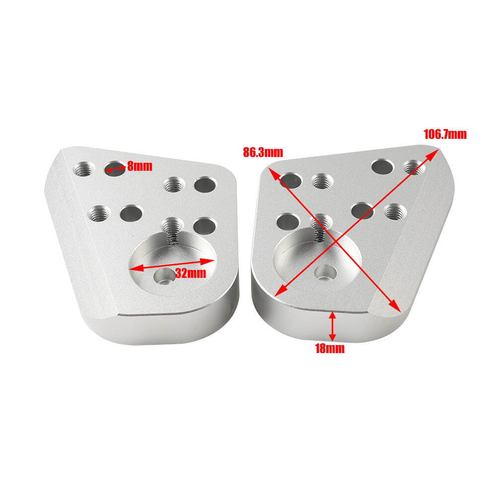 1" Handlebar Risers Extender Adaptors Lift Kit For BMW R1100RT R1200RT ...