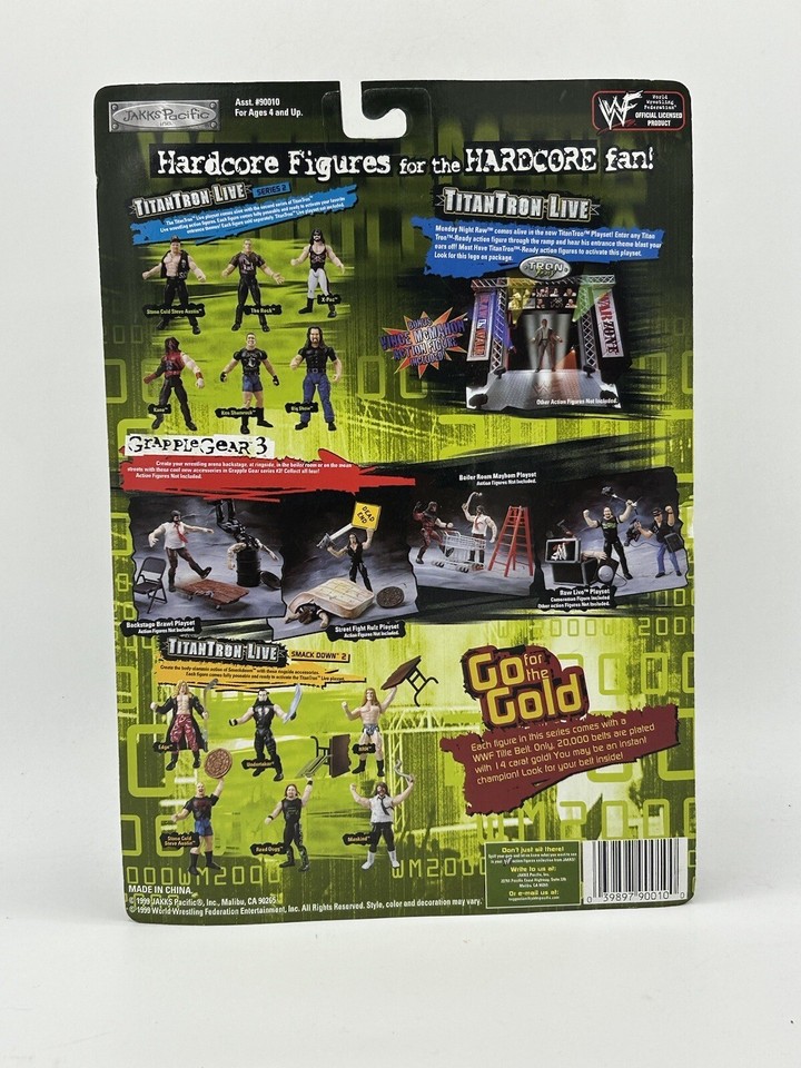 Wrestlemania WWF 2000 Stone Cold Steve Austin TitanTron Live Series 2 ...