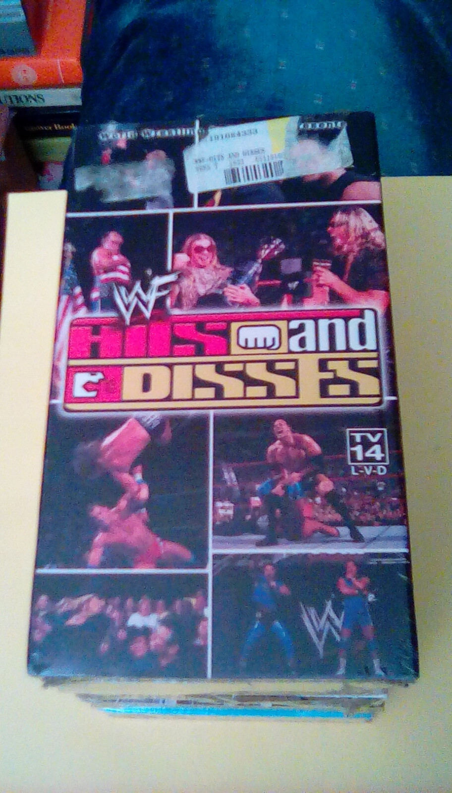 Hits and Disses WWF 2001 VHS wrestling Triple H Kurt Angle Trish ...