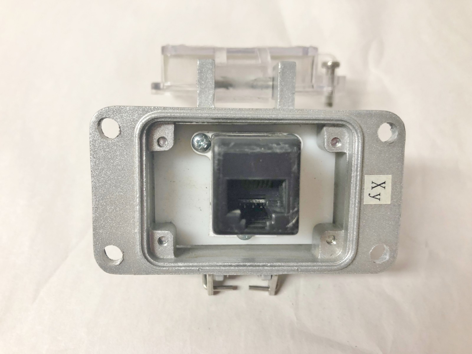 Hubbell Panel-Safe Port w/data 5E Ethernet Enclosures Large Lot #9332 ...