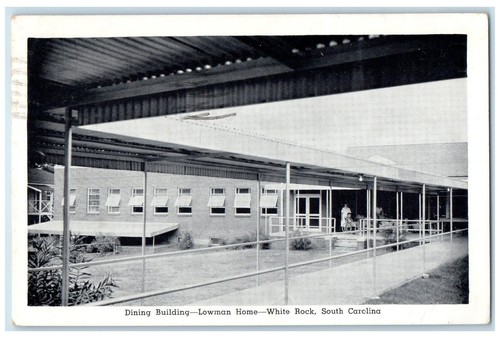 1964 Dining Building Lowman Home Scene White Rock South Carolina SC ...
