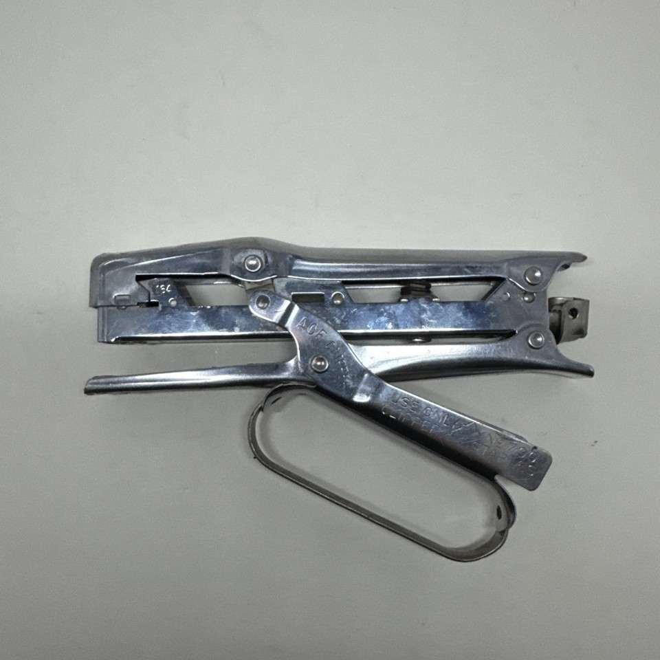 Vintage Ace Clipper Stapler Model 702 No. 700 Staples Chicago USA | eBay