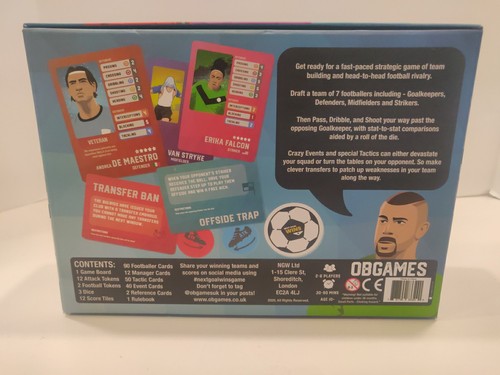 Next Goal Wins Football Soccer Board Game OB Games (2020) New | eBay