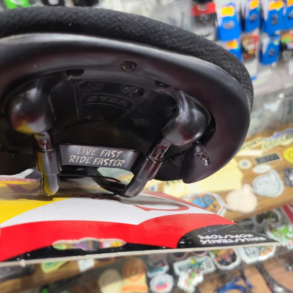 S&M BMX SHIELD EMBOSSED RAILED SEAT BLACK New | eBay