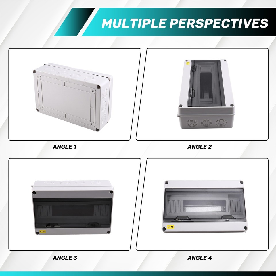 HT Series Box 15WAY PC IP65 Distribution Box Outdoor Electrical for3566 ...