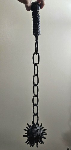 VINTAGE METAL MEDIEVAL FLAIL COSPLAY COLLECTOR WEAPON | eBay