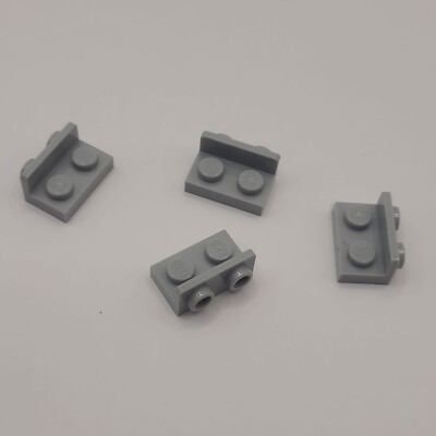 99780 LEGO Parts Bracket 1x2 - 1x2 Inverted LIGHT BLUISH GRAY (4) | eBay