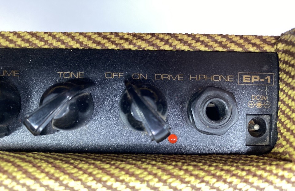 EP-1 EPIPHONE PRACTICE AMP SMALL PORTABLE GUITAR AMPLIFIER 9V BATTERY ...