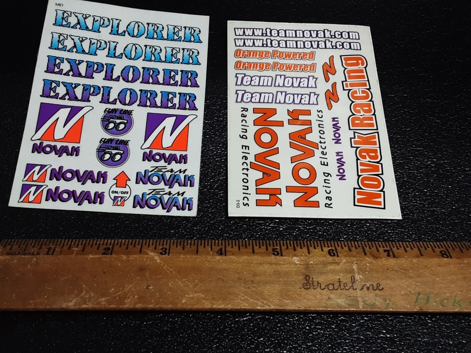 Vintage Sticker R C Stickers You Choose HPI Baja Hellfire MT Traxxas ...