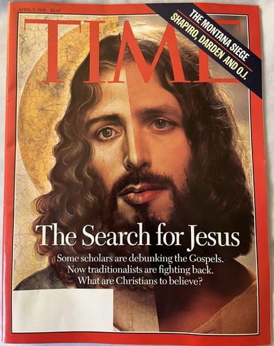 TIME Magazine The Search For Jesus April 8,1996 | eBay