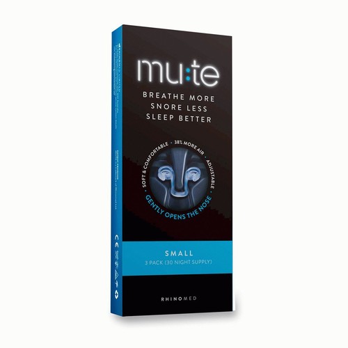 MUTE 3 - SMALL SINGLE ANTI-SNORING DEVICE (SMALL) X 9349392000009 | eBay