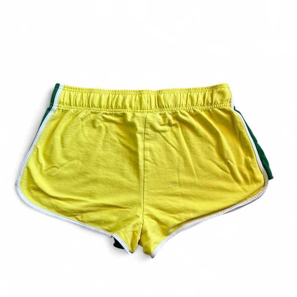 Stranger Things Netflix Pull on Shorts Medium Yellow Green Camp Know ...
