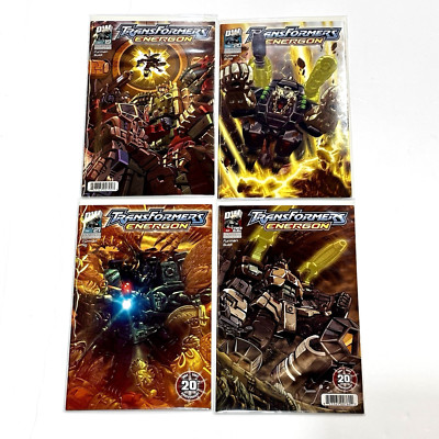 Transformers Energon #19-22 Book Lot Dreamwave Comics NM 20th ...