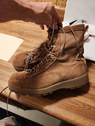 Vibram Tan Waterproof Outdoor Combat Tactical Military Boot, St Toe Sz ...