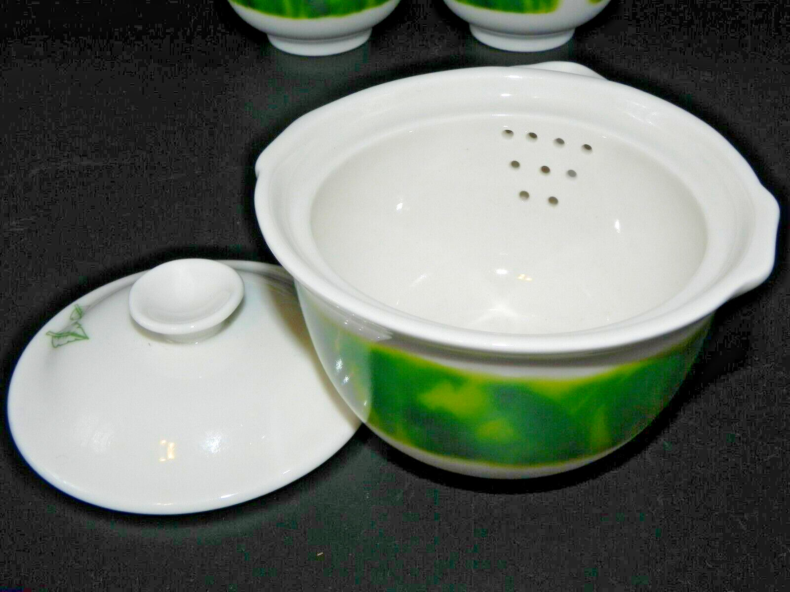 Asian Ten Ren's Tea Teapot and 2 cups Set Very Rare. | eBay