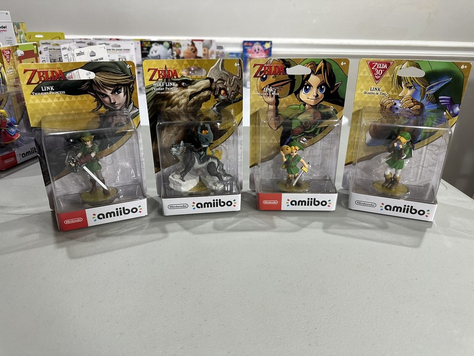 Huge Brand NEW Lot Nintendo Amiibo Collection Figures Smash Bros set ...