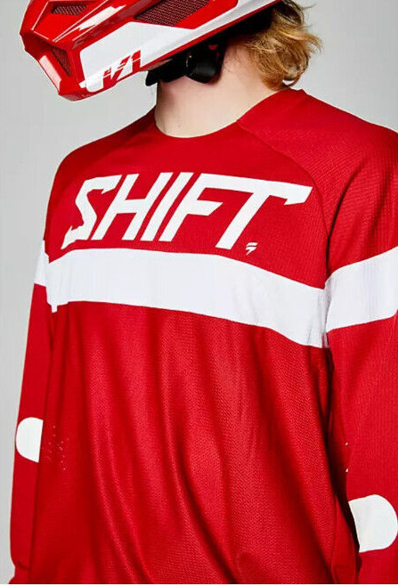 Shift MX White Label Haut Jersey Motocross New | eBay UK