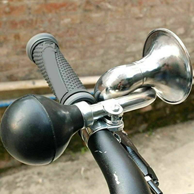 Bicycle Bike Cycling Metal Air Horn Hooter Squeeze Bugle Be Speaker ...