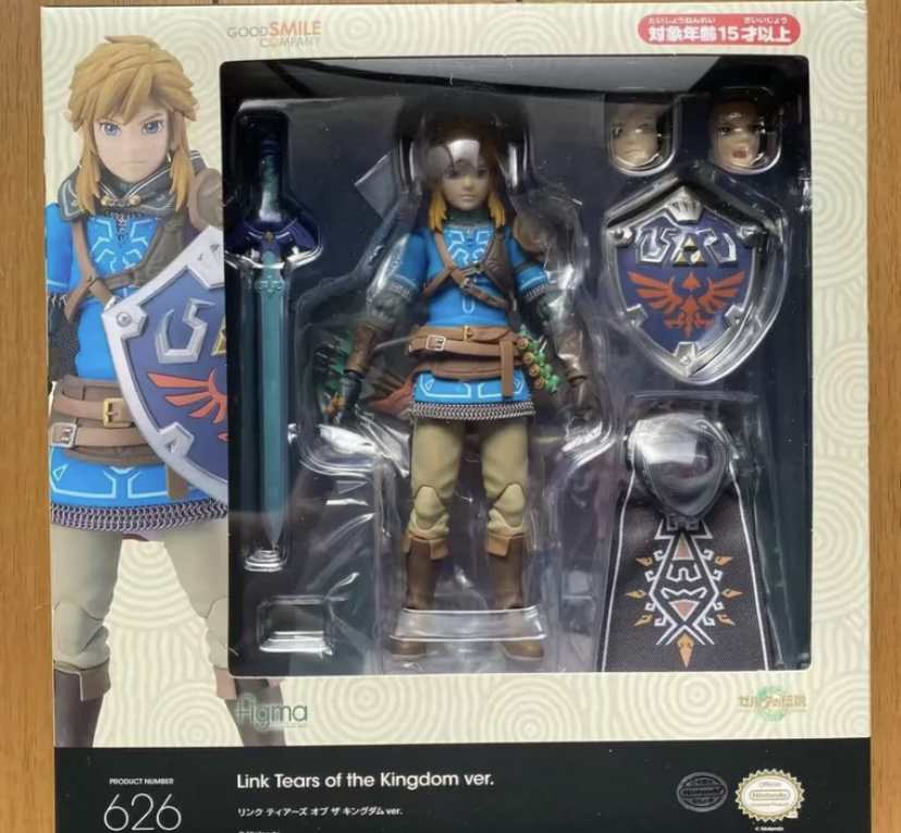 NewHO Figma 626 DX Link Zelda No Densetsu: Tears of The Kingdom Link ...