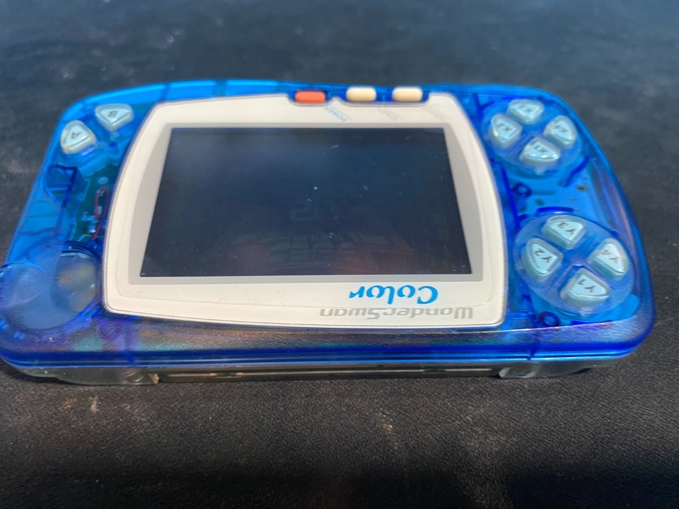 Bandai Wonderswan Color - Clear Blue, Tested (Working), As-Is | eBay