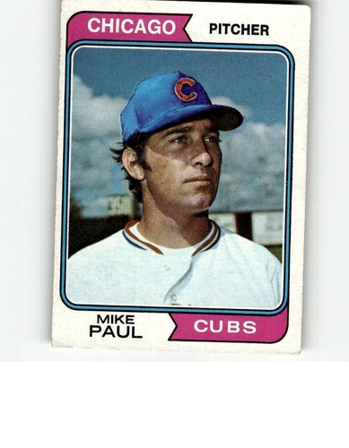 MIKE PAUL 1974 Topps #399 BFU7R4S4P90 FREE SHIPPING | eBay Australia
