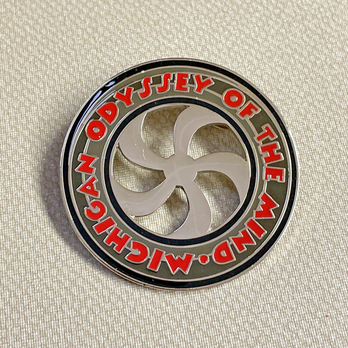 Odyssey Of The Mind Pin Michigan OotM | eBay