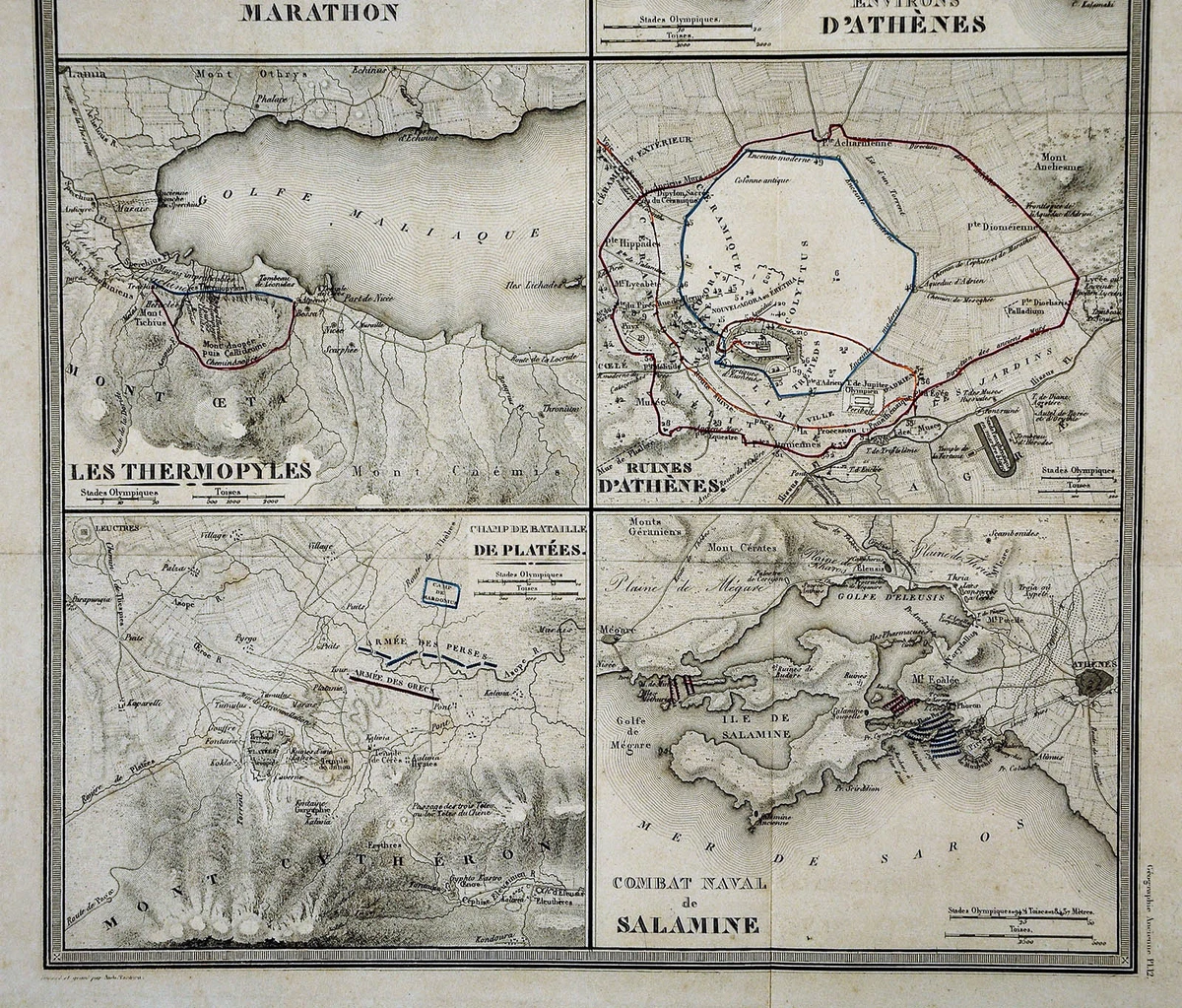 Battle Of Thermopylae Map