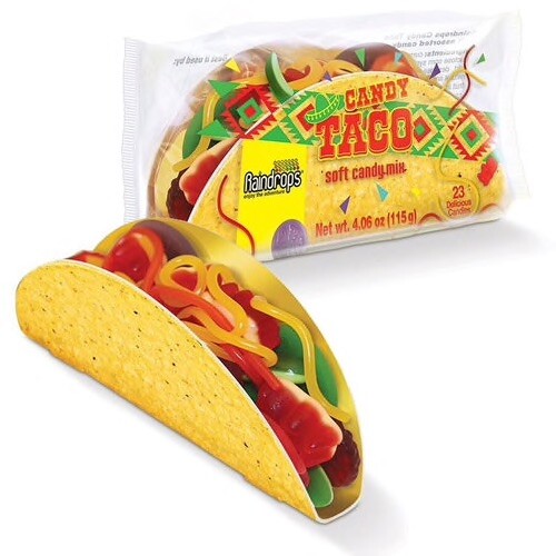 Raindrops Mexican Taco gummy Gummi candy party favor buffet gumi Bar ...