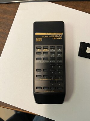 Sharp Infrared Remote Control For DX-C3510 Compact Disc Player Untested ...