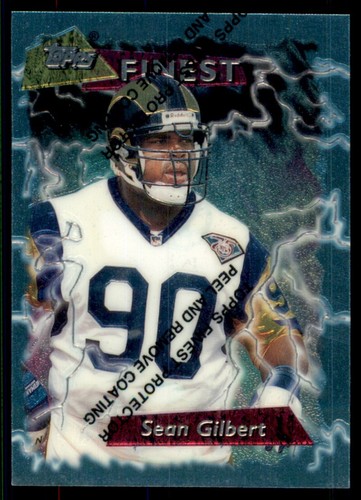 1995 Finest Sean Gilbert St. Louis Rams #105 | eBay
