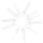 200 Pcs Diffused Led Diodes Christmas Diode Lights Clear Diodes Lights ...