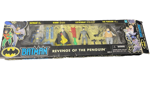 Hasbro Batman Animated Revenge Of The Penguin Set Catwoman Robin - Open ...